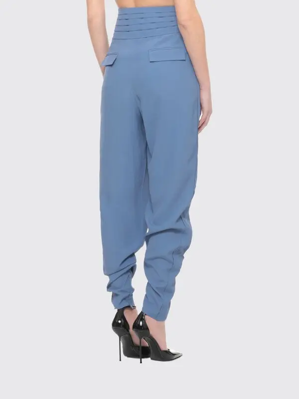 LANVIN Silk Blend Slim Fit Trousers