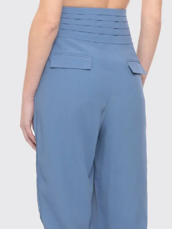 LANVIN Silk Blend Slim Fit Trousers