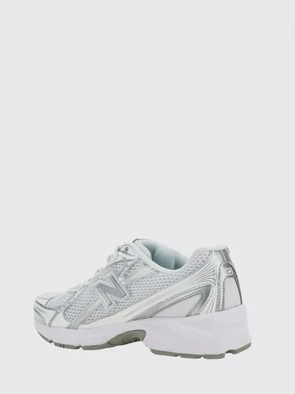 NEW BALANCE 740 Low Top Leather & Mesh Sneakers - White