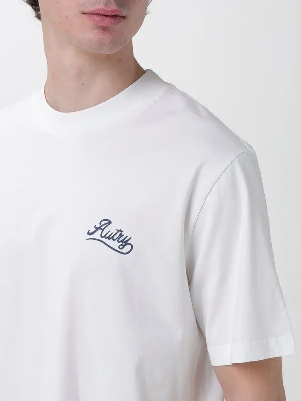 AUTRY Cotton T-shirt With Logo