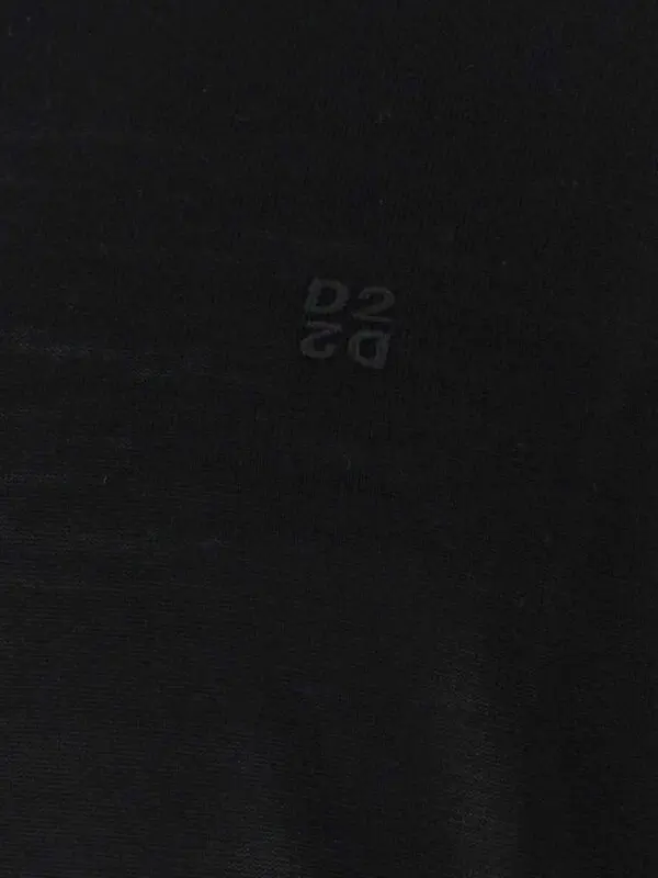 Dsquared2 Long Sleeve Button-up Shirt - Black