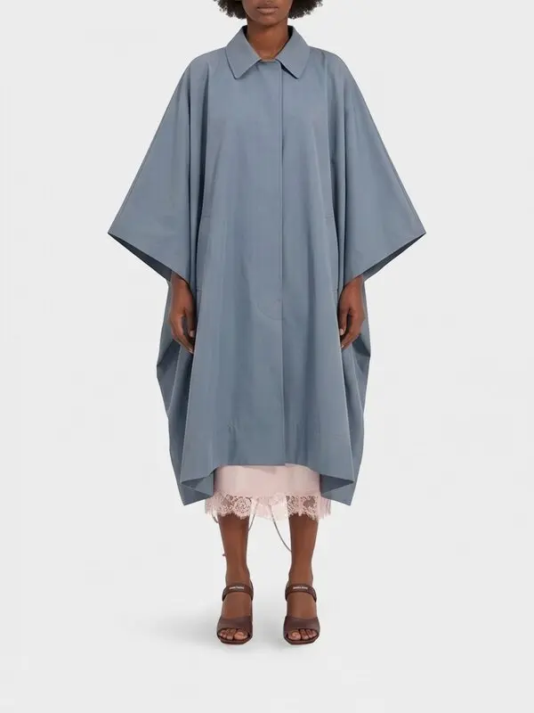 MAISON MARGIELA Cotton Cape - Blue