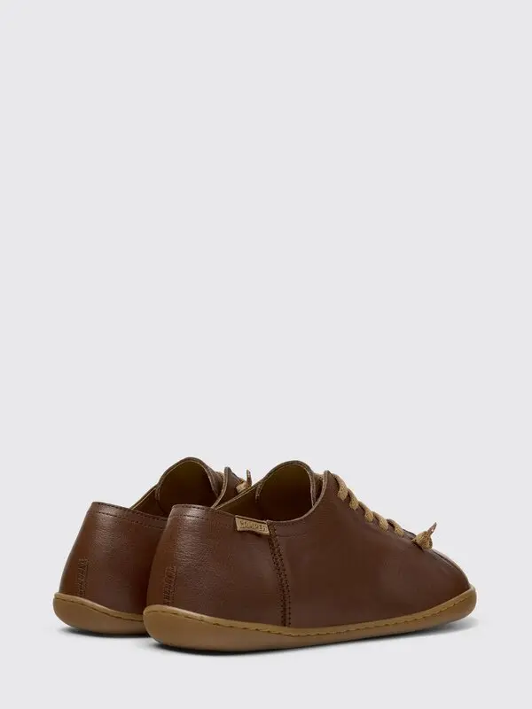Camper Peu Smooth Leather Slip-on Sneakers With Elasticated Laces