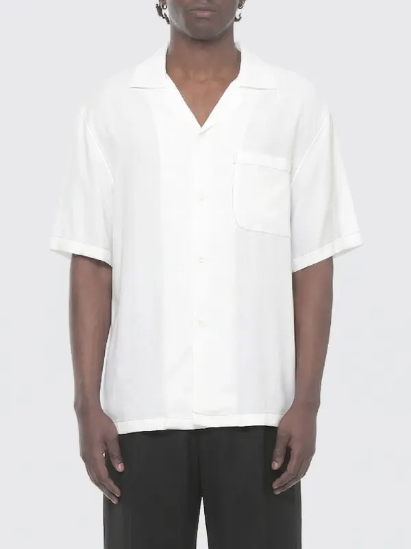 LANVIN Rayon Shirt With Logo Print