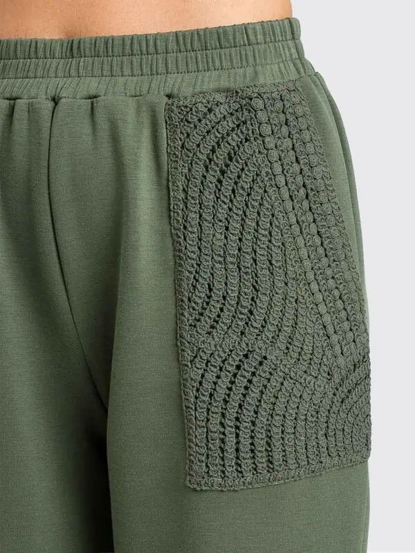 TWINSET Viscose Blend Jogging Trousers