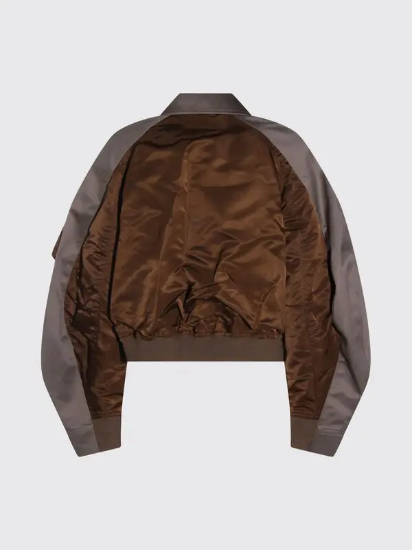 Sacai Nylon Bomber Jacket - Brown