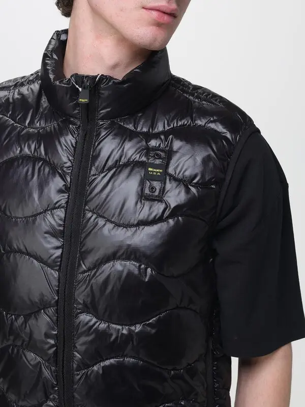 BLAUER. Padded Nylon Vest