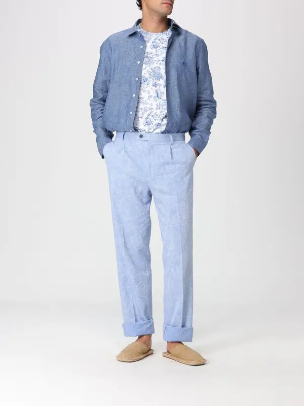Etro Shirt Colour - Navy