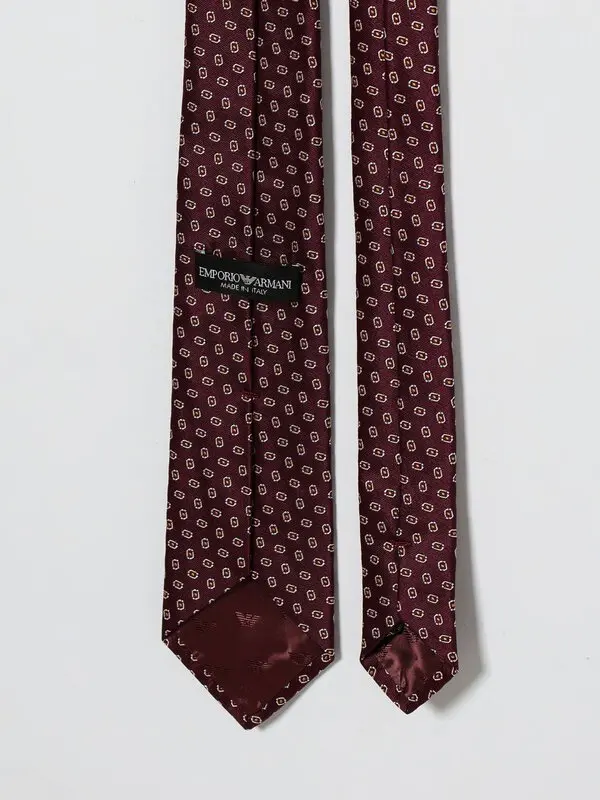 Emporio Armani Tie Colour - Wine
