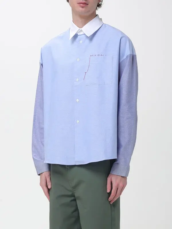 Marni Cotton Shirt With Logo