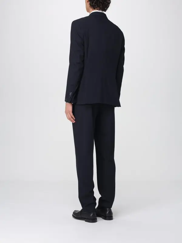MANUEL RITZ Single-breasted Suit In Wool Blend