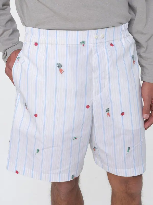 Jacquemus Striped Cotton Boxer Shorts