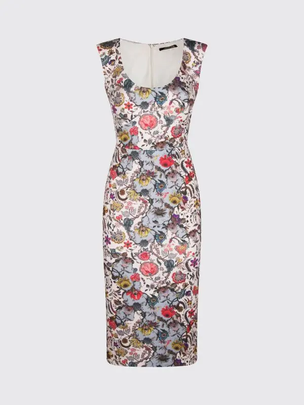 Roberto Cavalli Printed Jersey Midi Dress