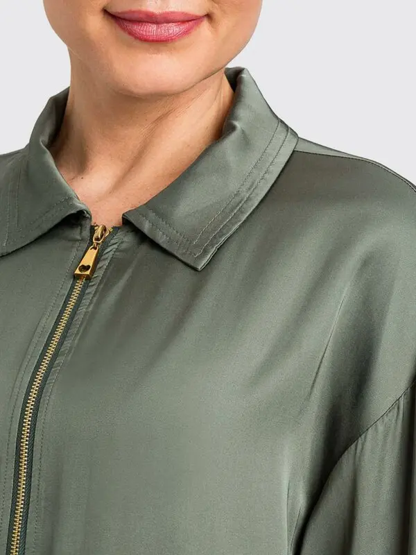 TWINSET Viscose Bomber Jacket