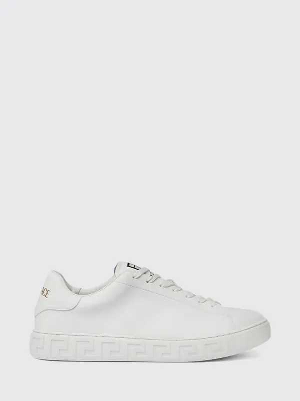 Versace Greca Leather Sneakers