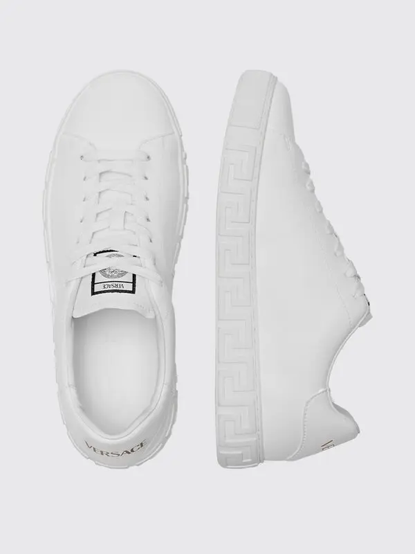Versace Greca Leather Sneakers