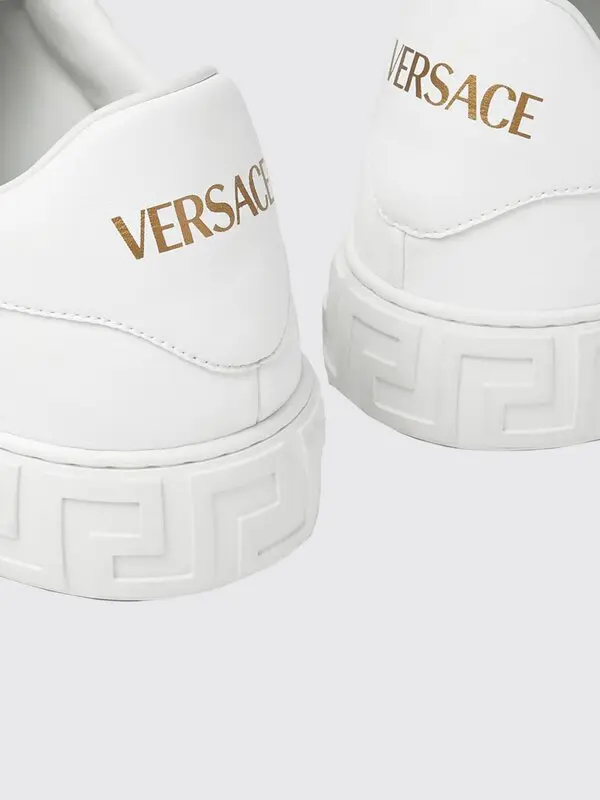 Versace Greca Leather Sneakers