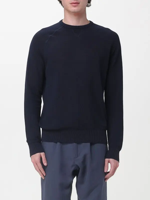 Eleventy Cotton Crew Neck Sweater