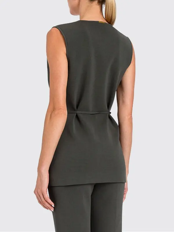 TWINSET Viscose Blend Vest - Green