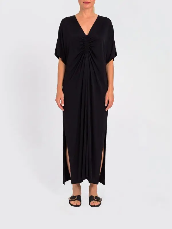 TWINSET Viscose Jersey Midi Dress