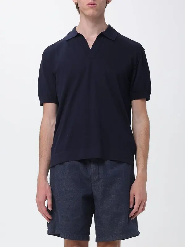 PAOLO PECORA Virgin Wool Polo Shirt