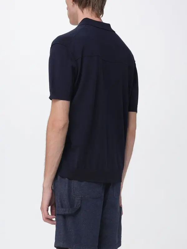 PAOLO PECORA Virgin Wool Polo Shirt