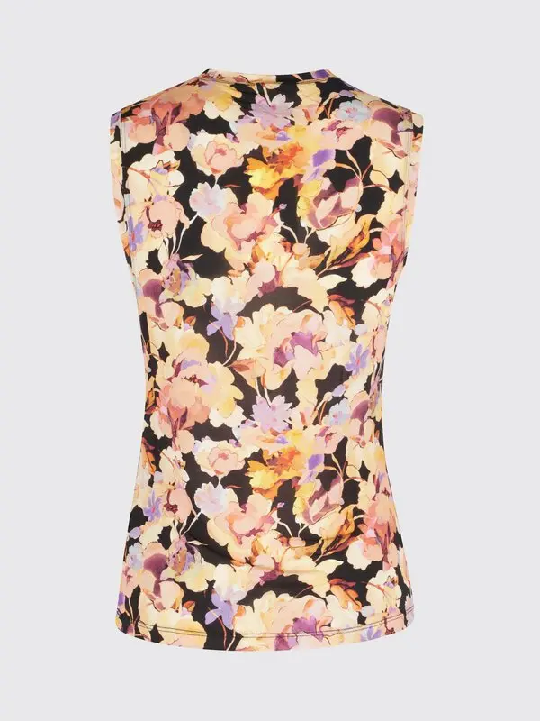 Ulla Johnson Printed Stretch Rayon Sleeveless Top