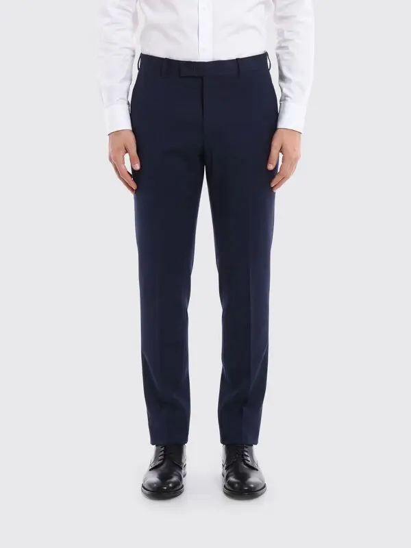 PT TORINO Stretch Cotton Tailored Trousers