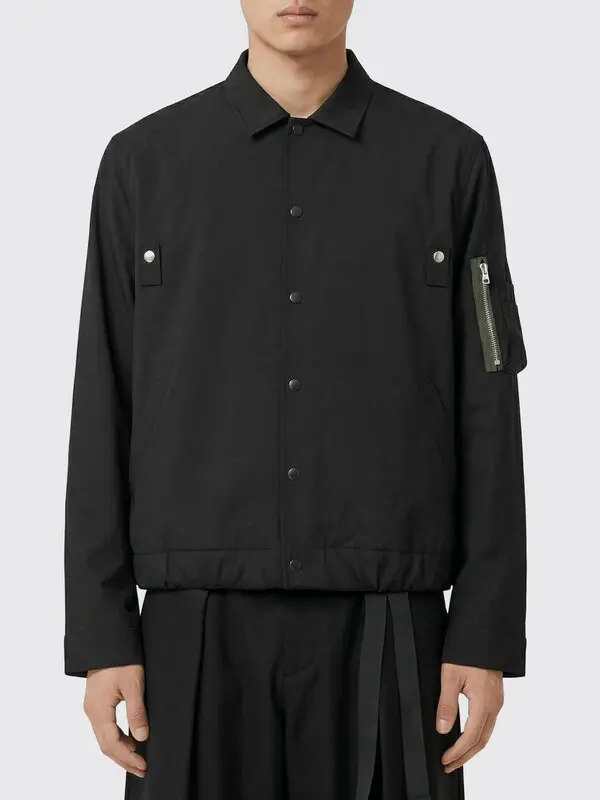 Sacai Wool Blend Shirt Jacket