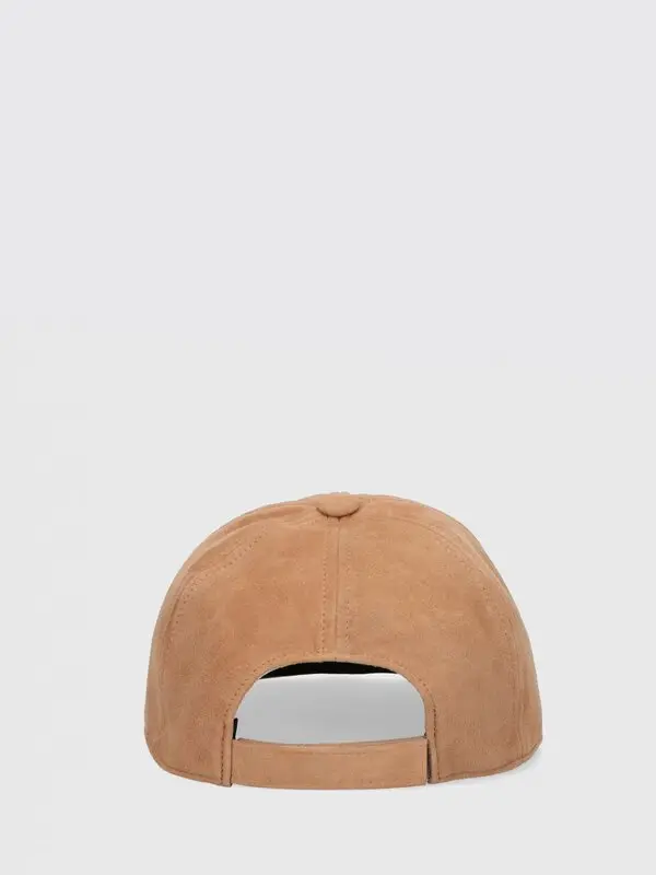 Borsalino Suede Baseball Cap - Brown