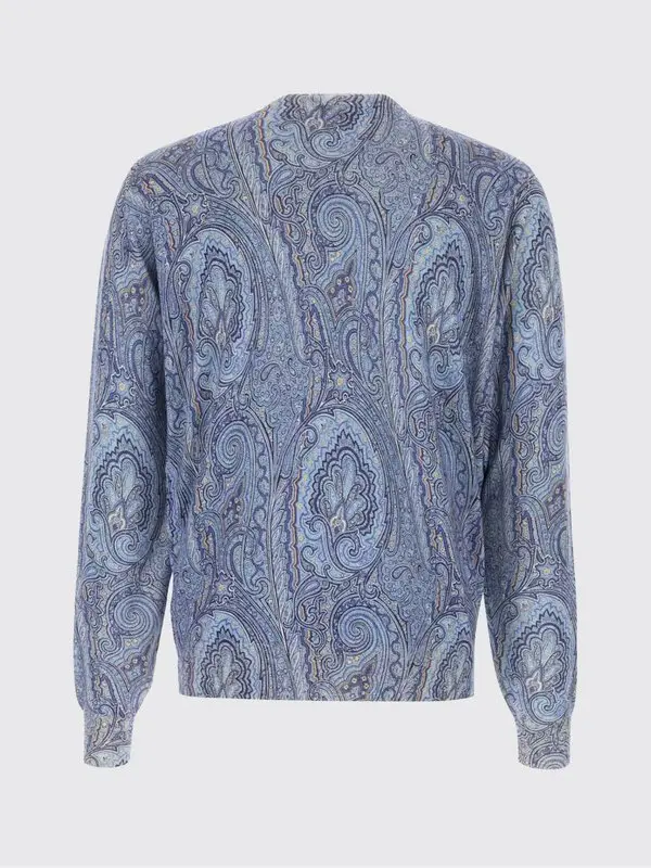 Etro Paisley Cashmere And Silk Sweater