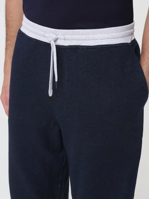 Brunello Cucinelli Cotton And Linen Jogging Pants