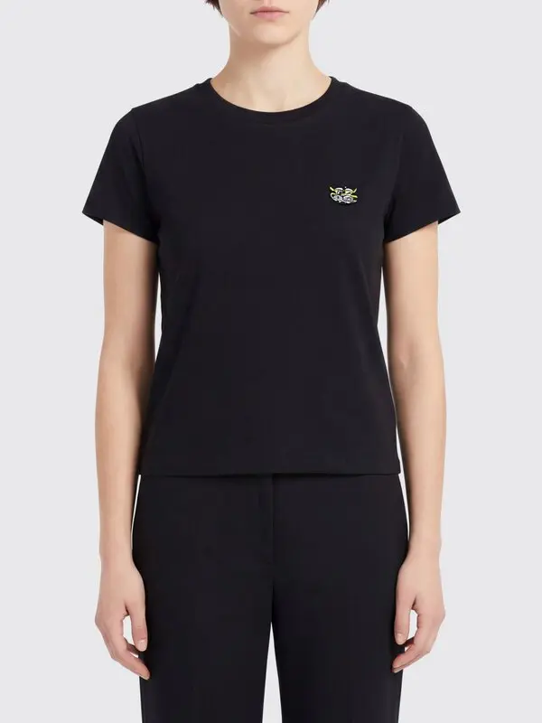 Kenzo Embroidered Tiger T-shirt - Black