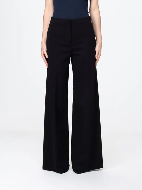 Liviana Conti Viscose Blend Palazzo Trousers