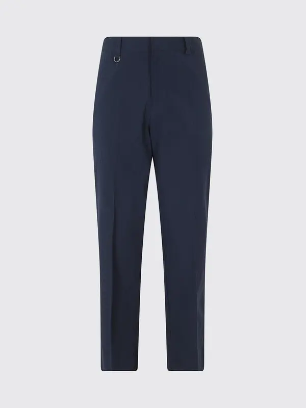 PAOLO PECORA Virgin Wool Trousers - Blue