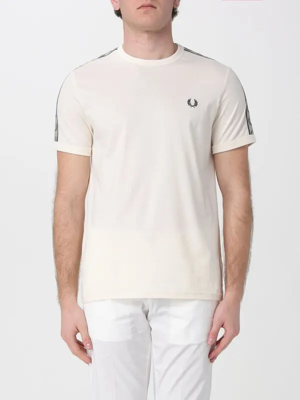 Fred Perry Cotton T-shirt With Logo