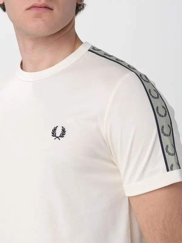 Fred Perry Cotton T-shirt With Logo