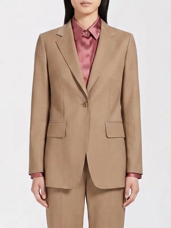 Max Mara Single-breasted Wool Blazer