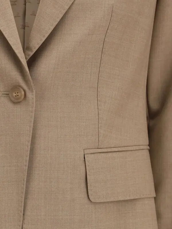 Max Mara Single-breasted Wool Blazer