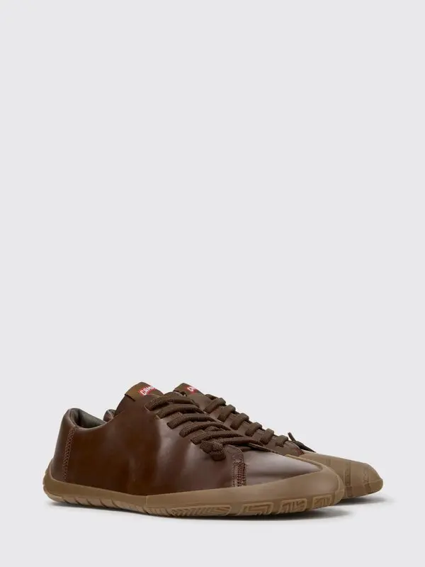 Camper Peu Path+ Slip-on Leather Sneakers With Elastic Laces
