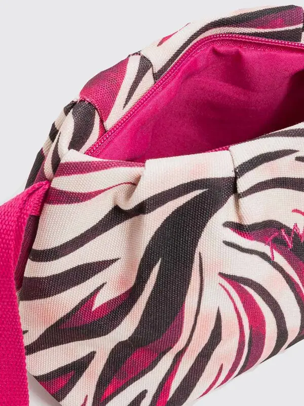 TWINSET Printed Cotton Canvas Pouch