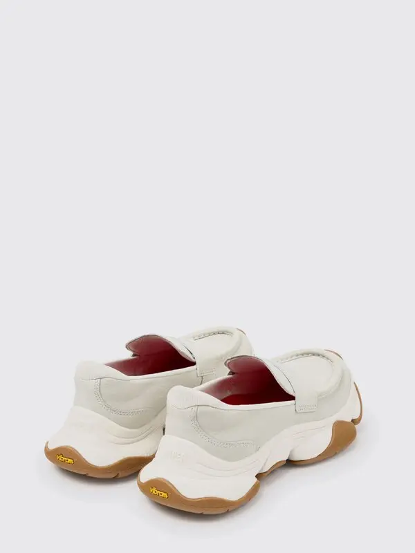 Camper Karst 2 Smooth Leather Loafers With Vibram Rubber Sole