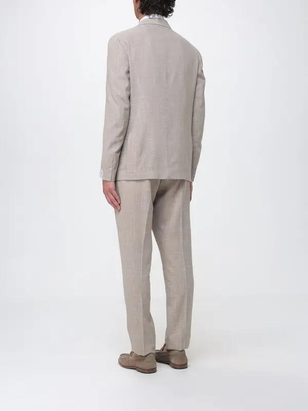 Eleventy Single-breasted Virgin Wool And Cashmere Dress