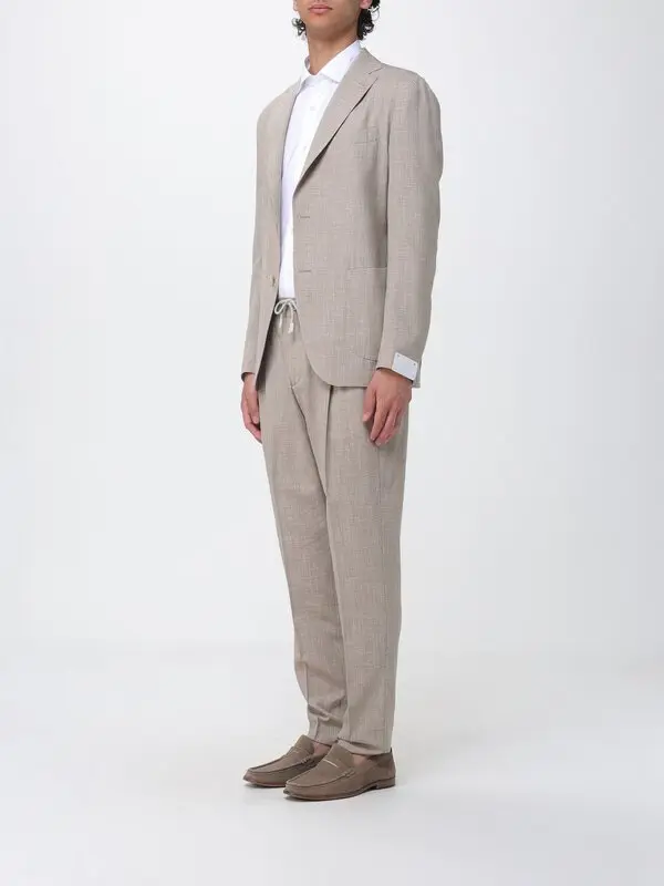 Eleventy Single-breasted Virgin Wool And Cashmere Dress
