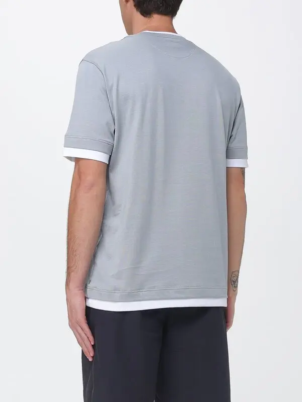 Eleventy Cotton T-shirt - Blue