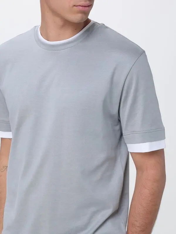Eleventy Cotton T-shirt - Blue