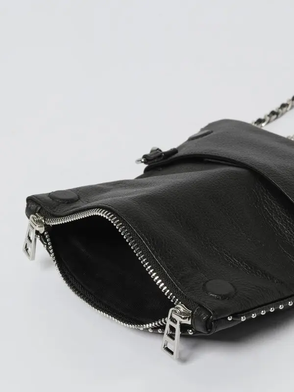Zadig&Voltaire Rock Nano Grained Leather Pouch