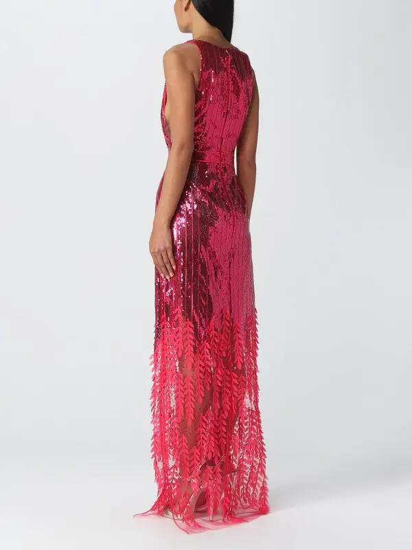 Elisabetta Franchi Sequin Embellished Gown