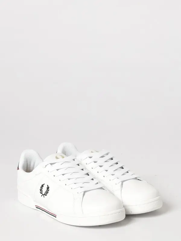Fred Perry Leather Lace-up Sneakers