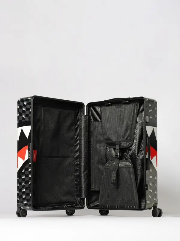 SPRAYGROUND Polycarbonate Trolley With Printed Logo